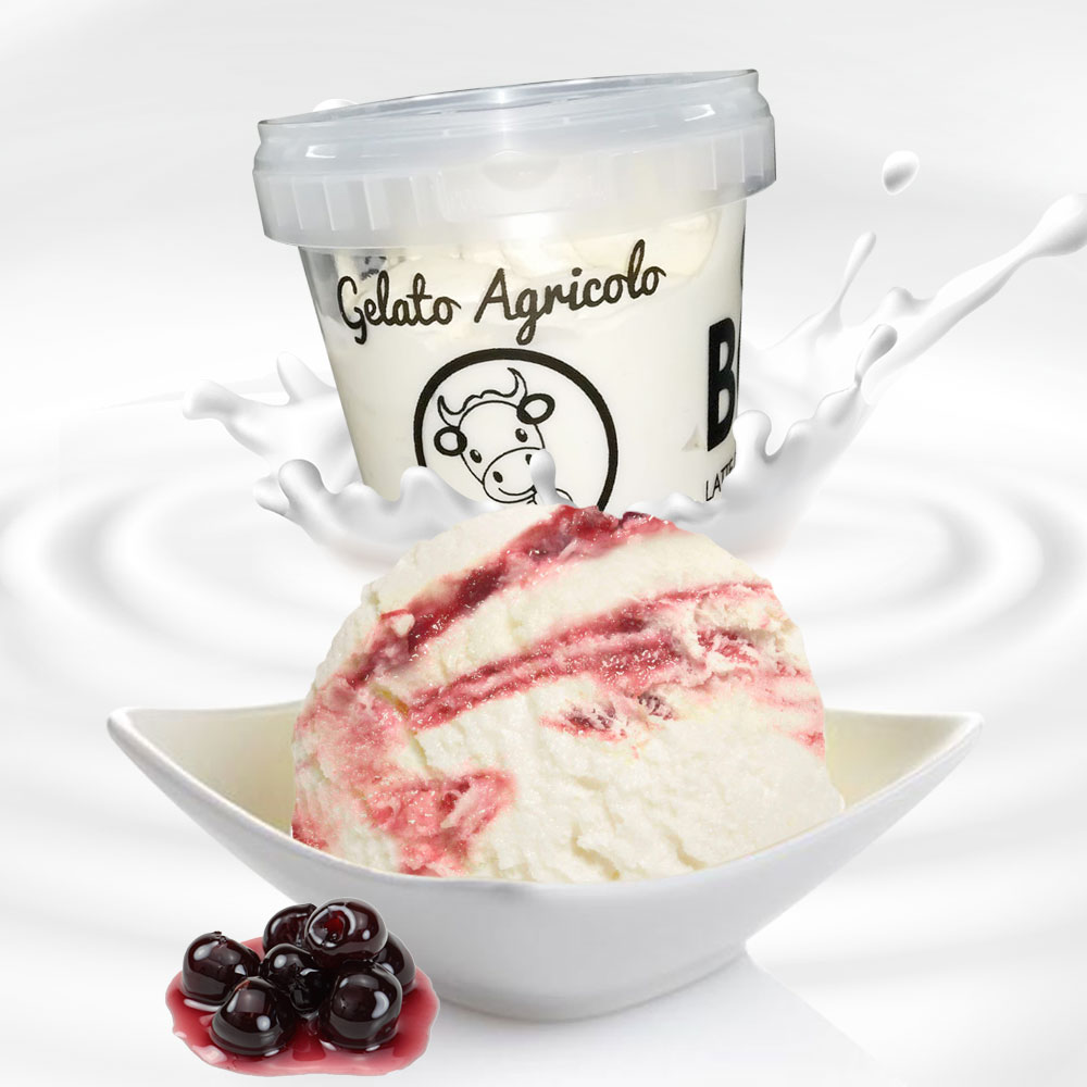 Gelato di Bufala Variegato all'Amarena - Marrelli Wines
