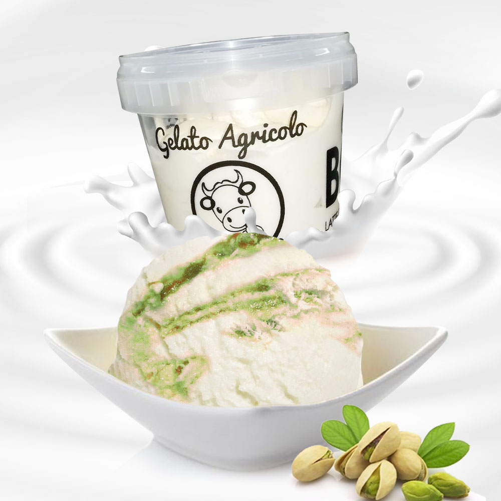 Gelato di Bufala Variegato al Pistacchio - Marrelli Wines